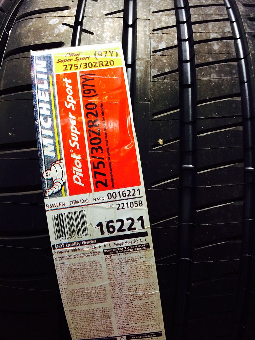 SUPREME POWER | Finally Michelin Pilot Supersport 255 30 20 and 275 30 ...