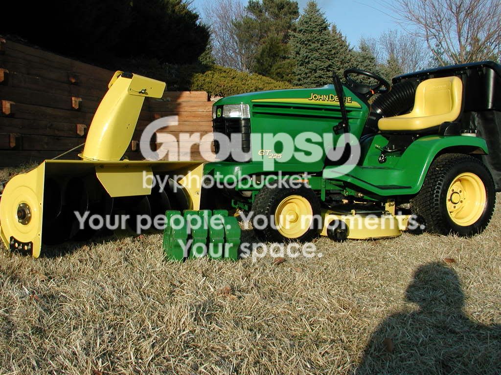 John Deere GT225 garden tractor | Toyota Forum