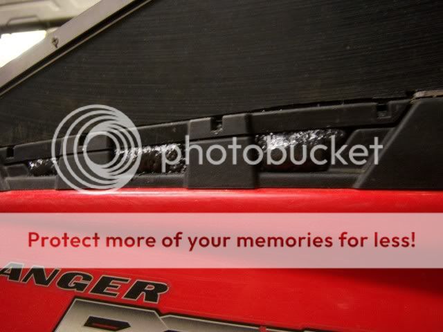 heres what black expanding foam looks like | PRC Polaris Ranger Club