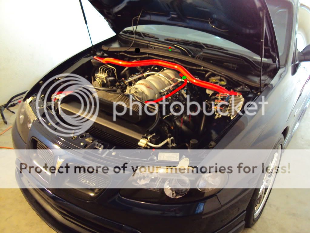 wire tuck/clean up engine bay | LS1GTO Forums