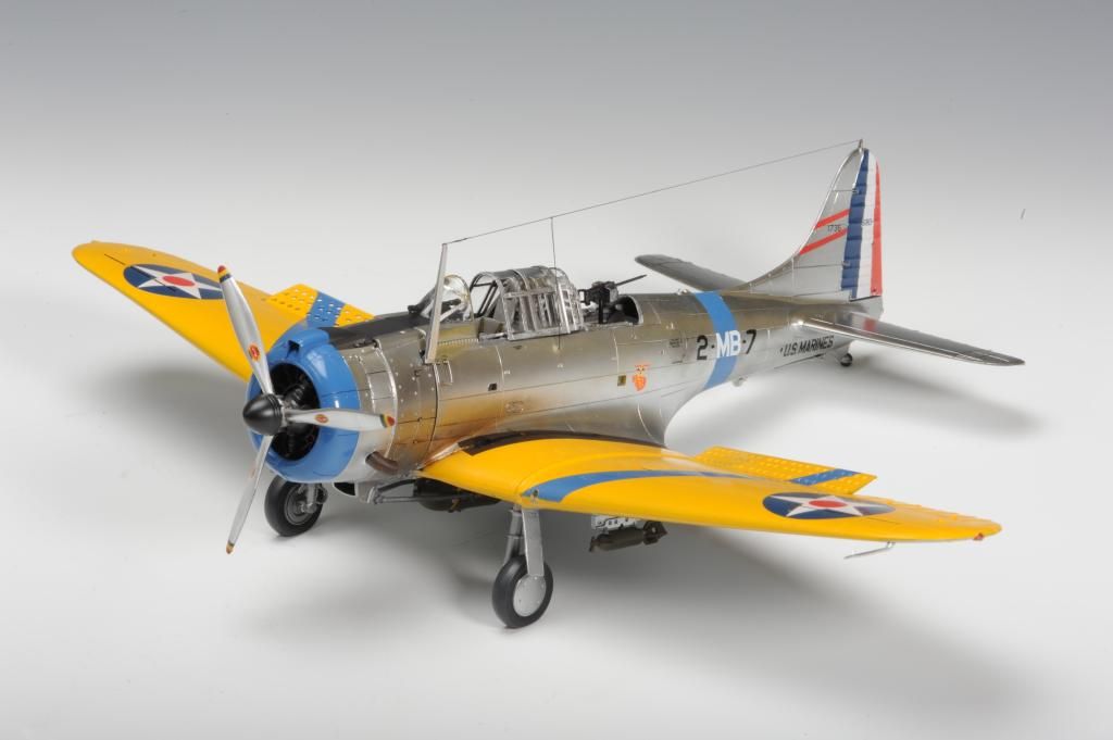 Finished! Accurate Miniatures 1/48 Douglas Dauntless SBD-1 - Yellow ...